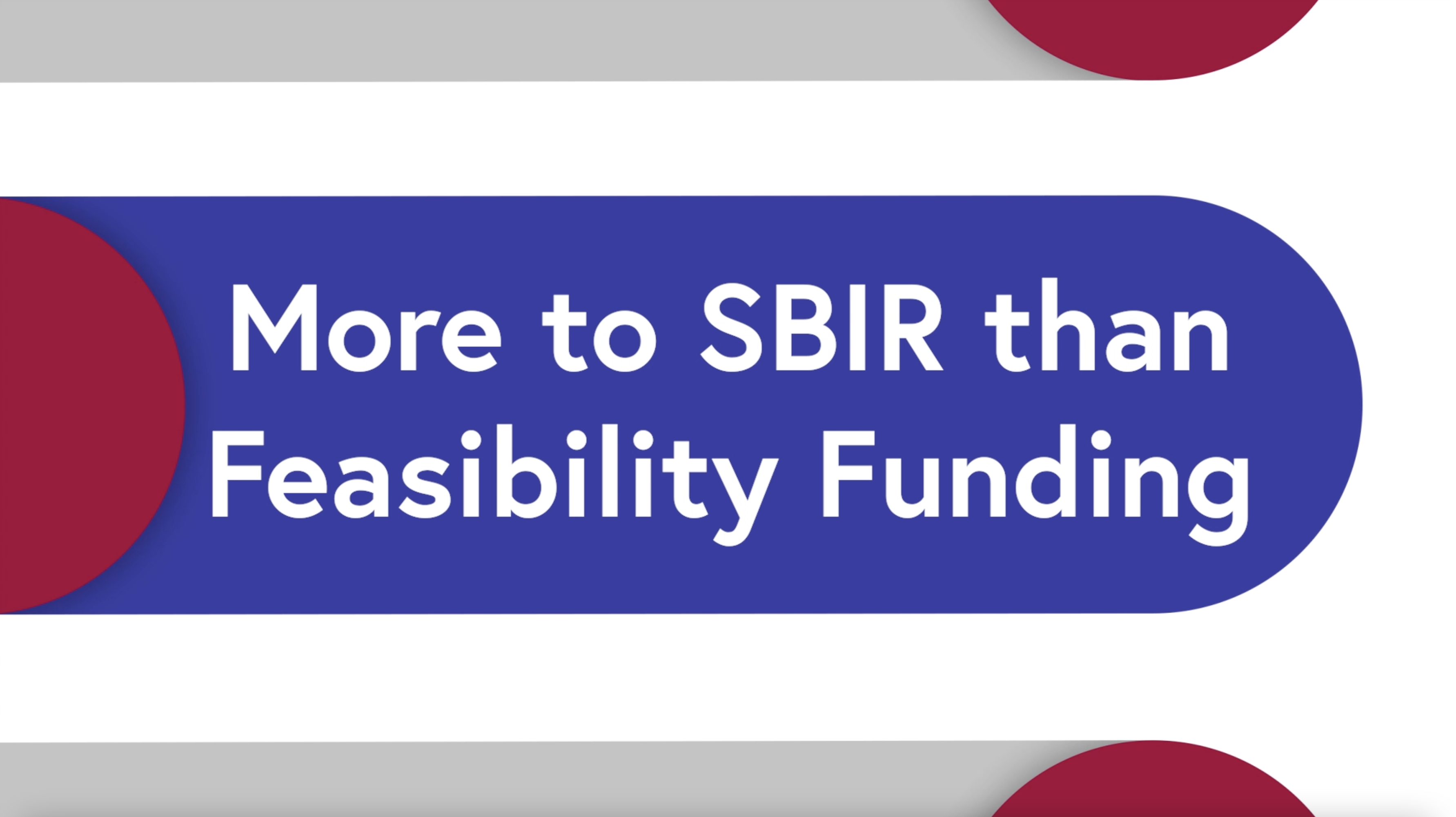 More to SBIR than Feasibility Funding - Center for Technology ...